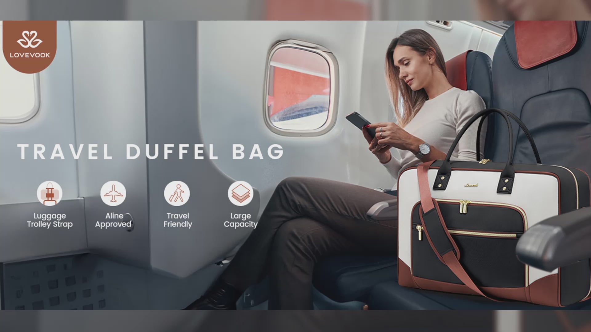 Beige-Black Travel Sets - Shop Four Piece Styles Online